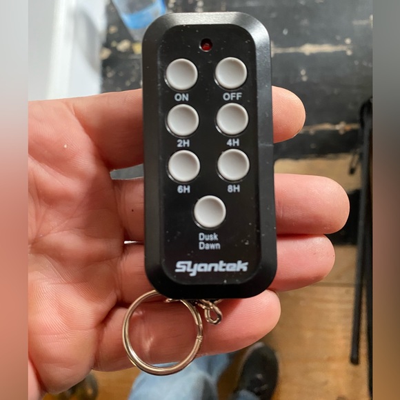 Other | Syantek Remote Control Keychain Outlet Wireless Remote Light ...